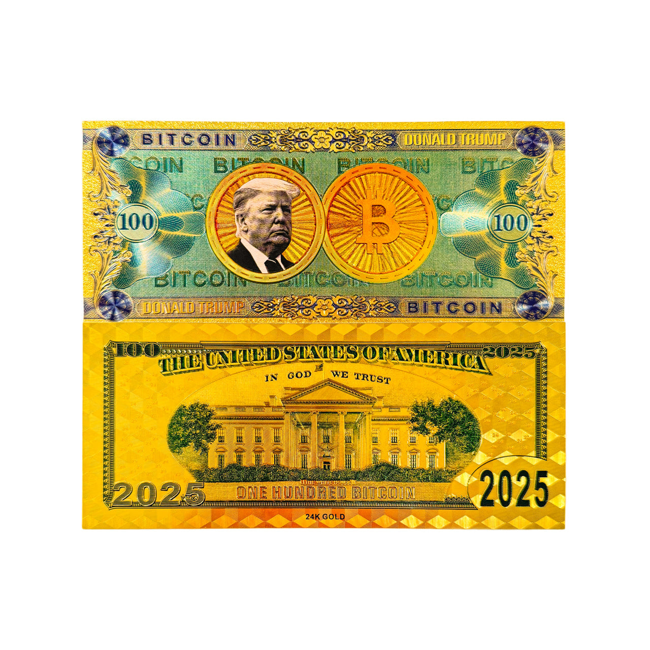 Trump Gold Bitcoin Bucks Bills – The Maga Offers